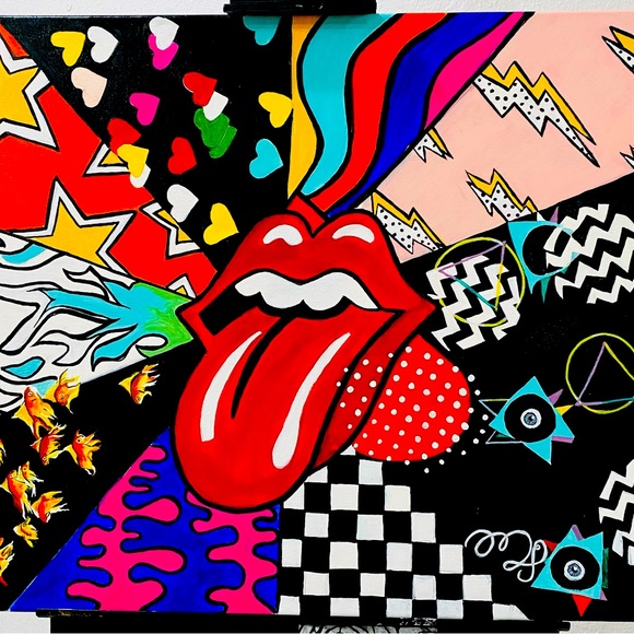 Wall Decor | Pop Art Painting | Poshmark